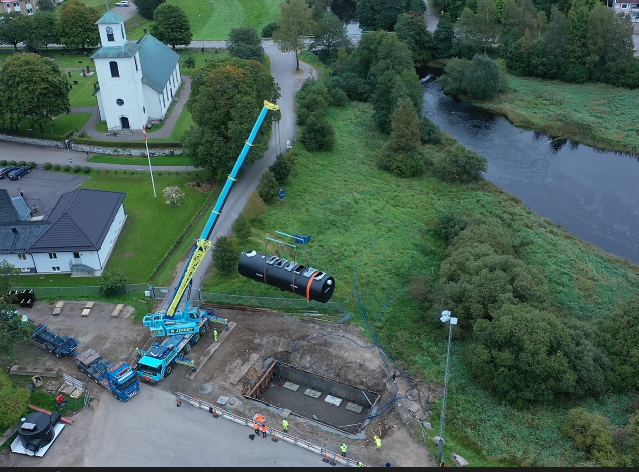 Nu är det underjordiska filtermagasinet i Ullared i drift - Vivab.se