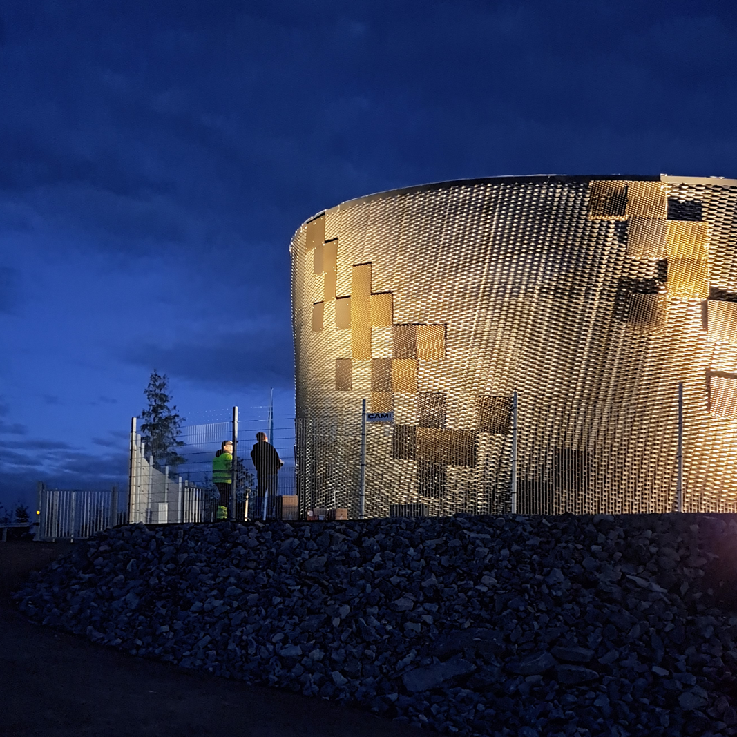 Kronan på verket - Ullareds nya vattentorn - Vivab.se